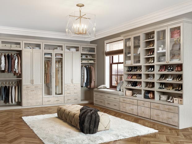 Garde-Robes Walk-in sur mesure - California Closets