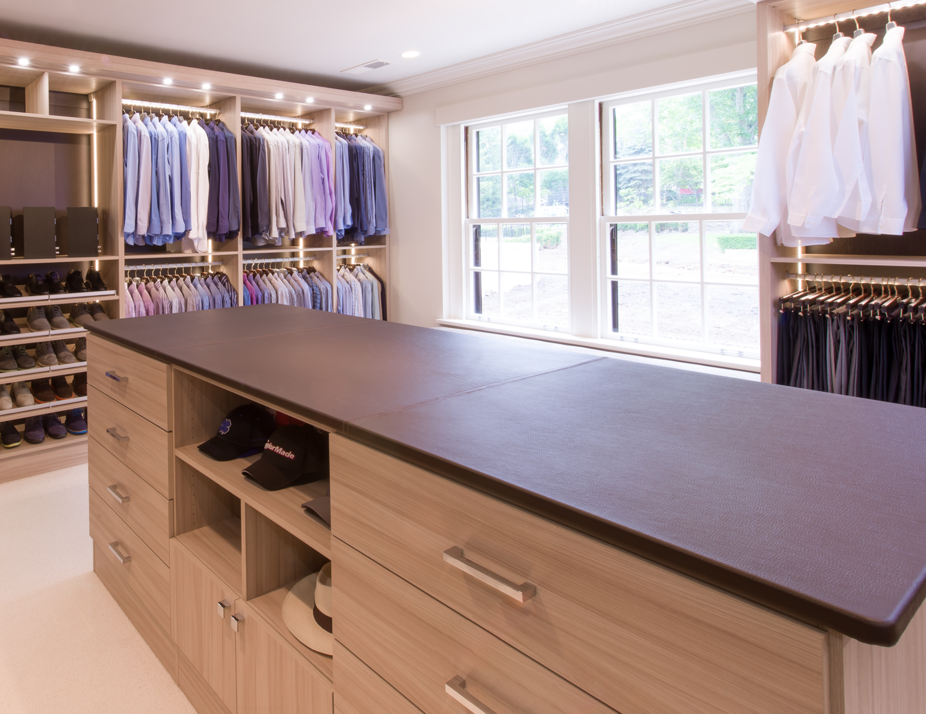 Wardrobe Shelving & Closet Countertops - California Closets