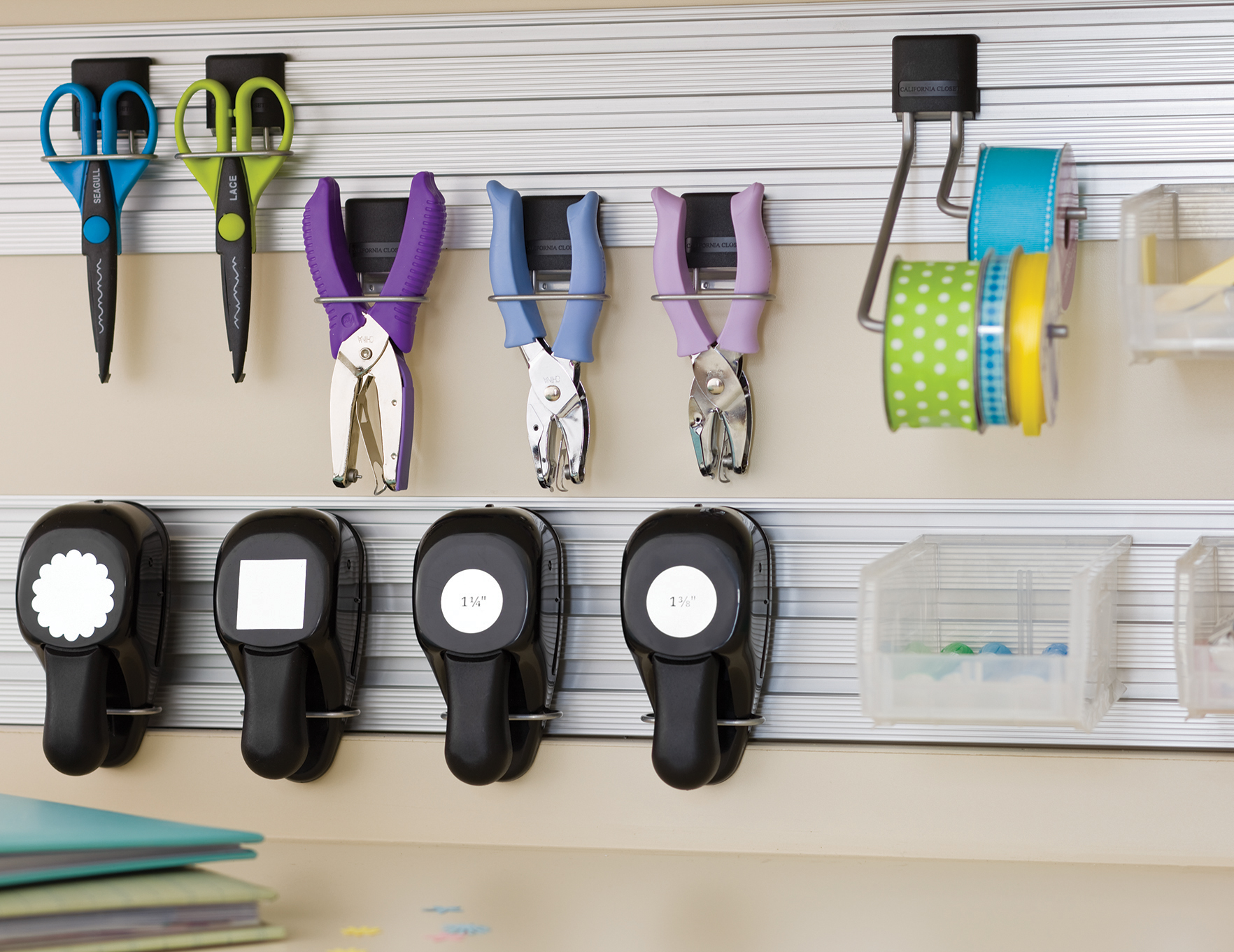 Office Storage Accessories & Desk Organizers - California Closets