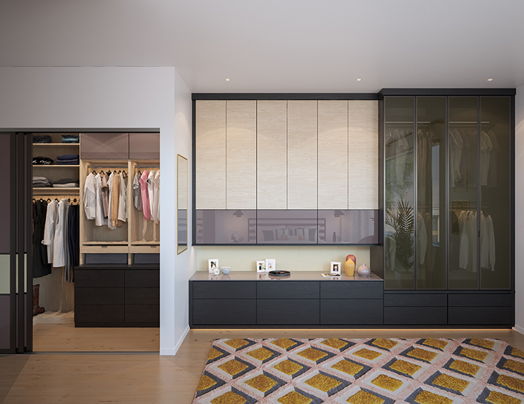 Garde-Robes Walk-in sur mesure - California Closets