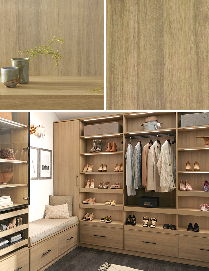 Types of Wood Finishes | Bespoke Wood Finishes | California Closets